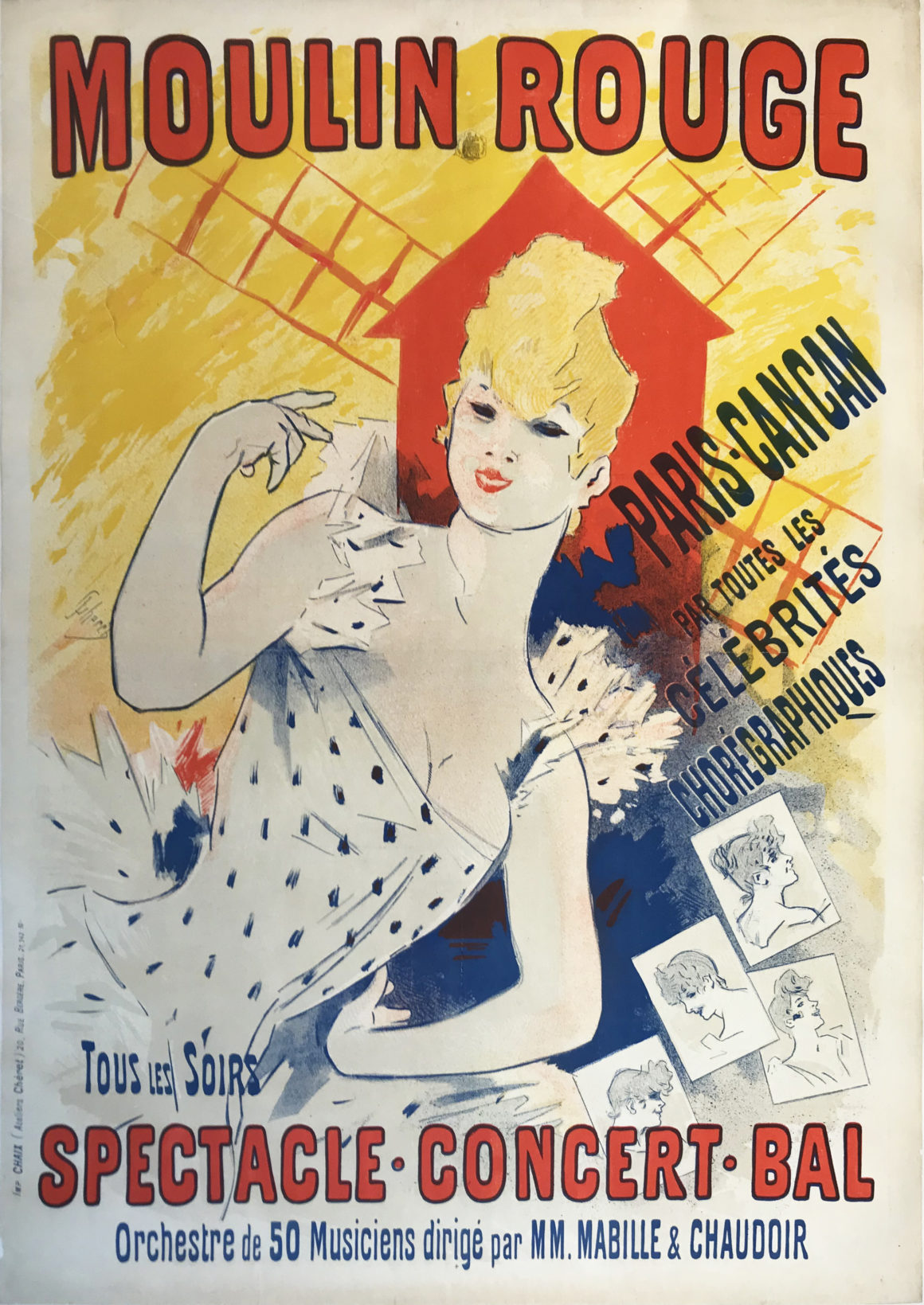 Exposition Jules Chéret, Galerie Documents - CSEDT